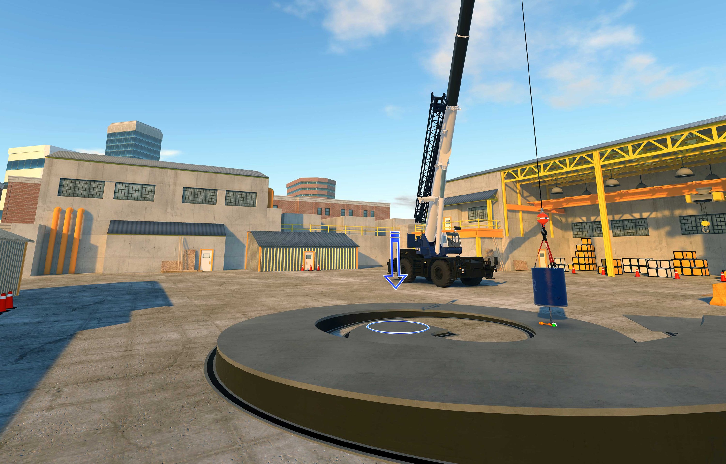 VR Crane Training Simulator | Virtual Crane Training Simulator