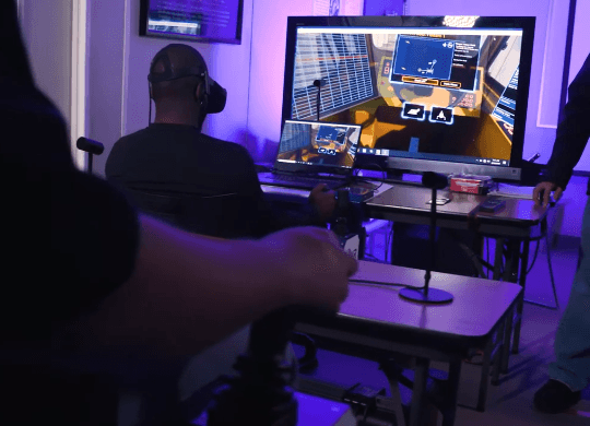 Norfolk Naval Shipyard - Training Using the ITI VR Crane Simulator