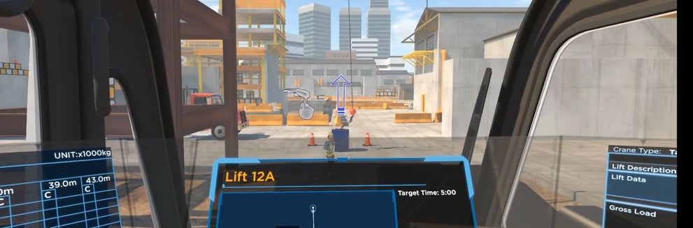 VR Crane Training Simulator | Virtual Crane Training Simulator